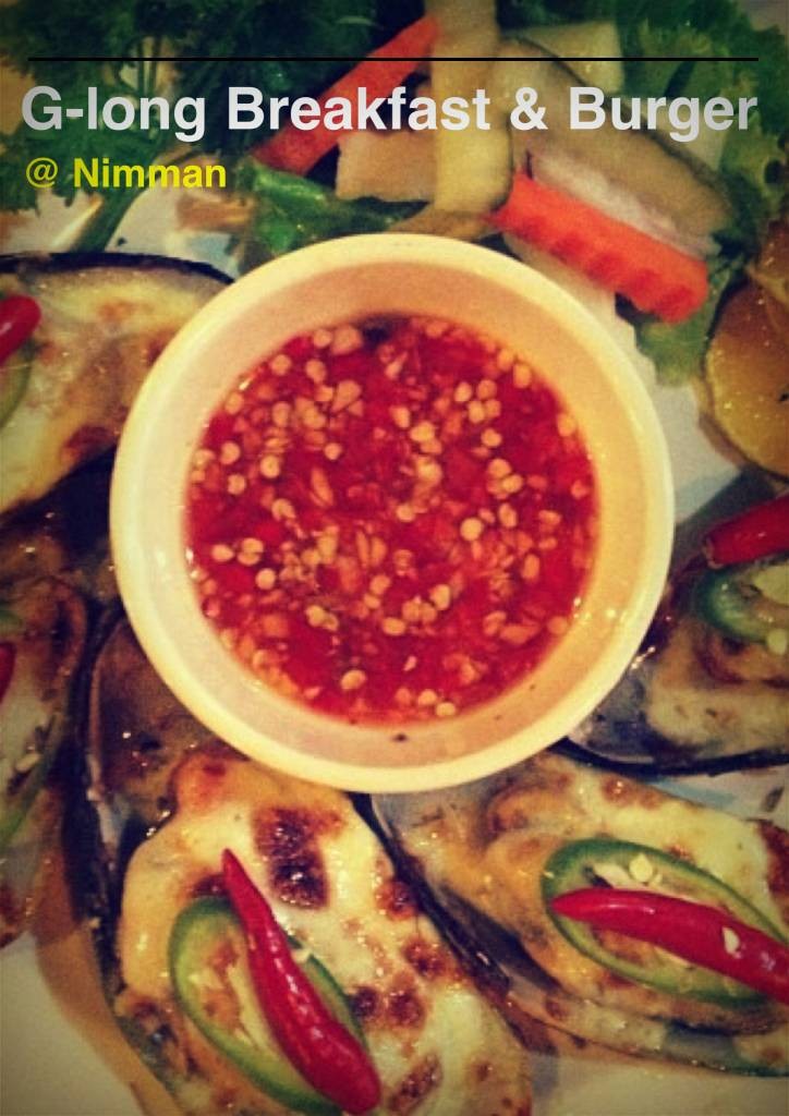 รีวิว จีลองเบอร์เกอร์ - ร้านG-long breakfast & burger @ Nimman - Wongnai