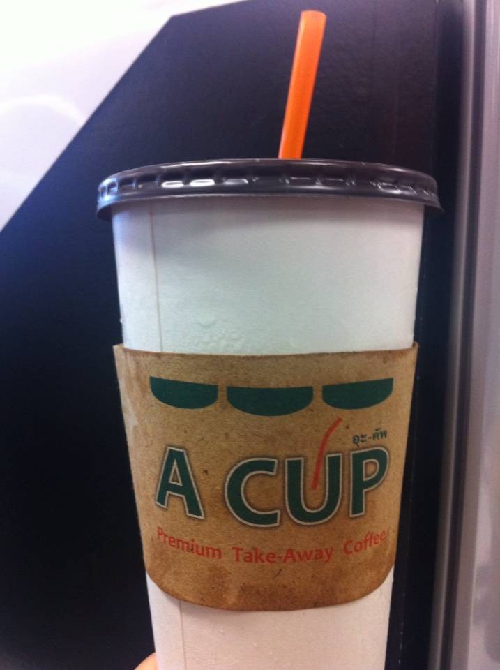 รีวิว A CUP Coffee ลุมพินี - มากินกาแฟของ A Cup กัน