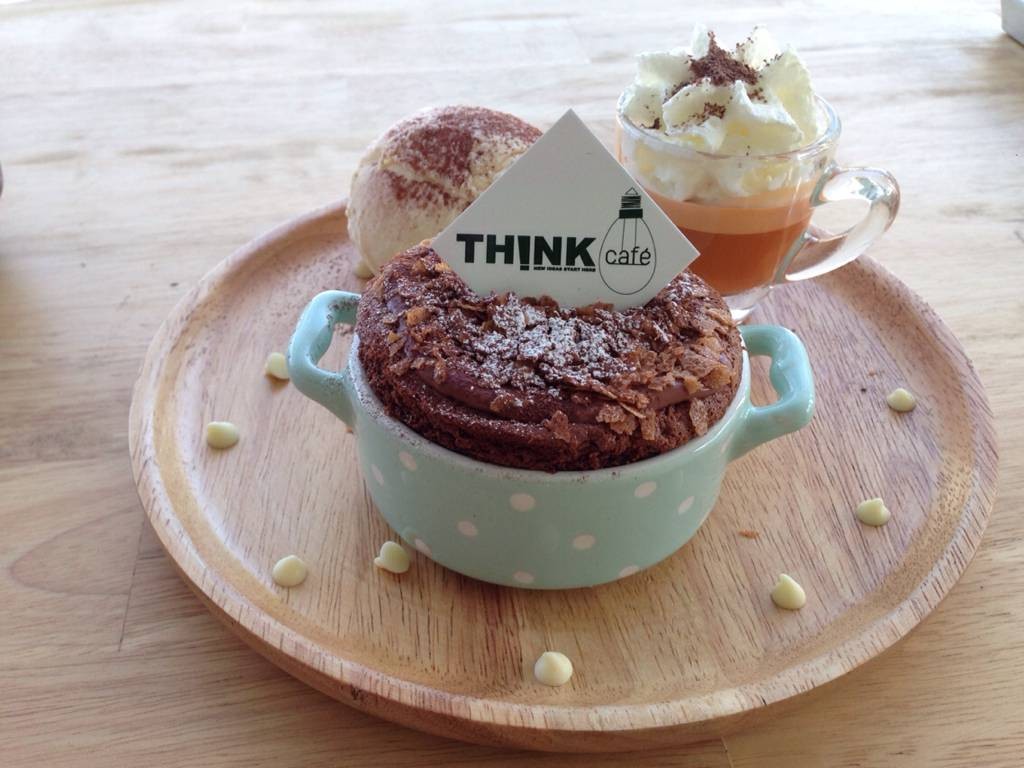 รีวิว THINK CAFE & EATERY เดอะบล๊อค ราชพฤกษ์ - ไอเดียแต่งเค้ก น่าร็อคฝุด ๆ