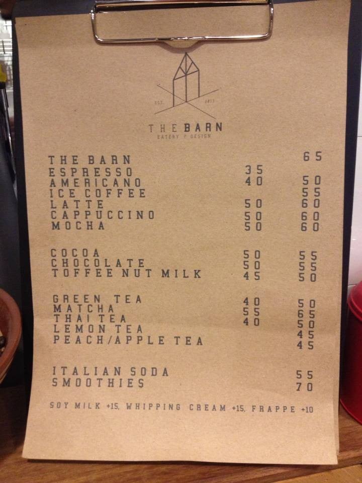 รีวิว The Barn : Eatery Design - สวยทุกมุมเลยย