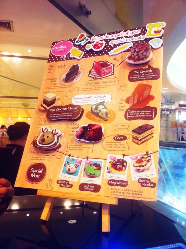 รีวิว Vanilla Prince Cafe - วันเกิดเพื่อนเลิฟ @ Vanilla Prince Cafe ...