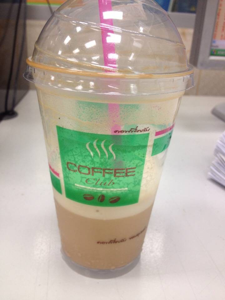 รีวิว Coffee Club ปั๊มบางจากนิคมอุตสาหกรรมสมุทรสาคร - คาปูชิโน่ปั่น