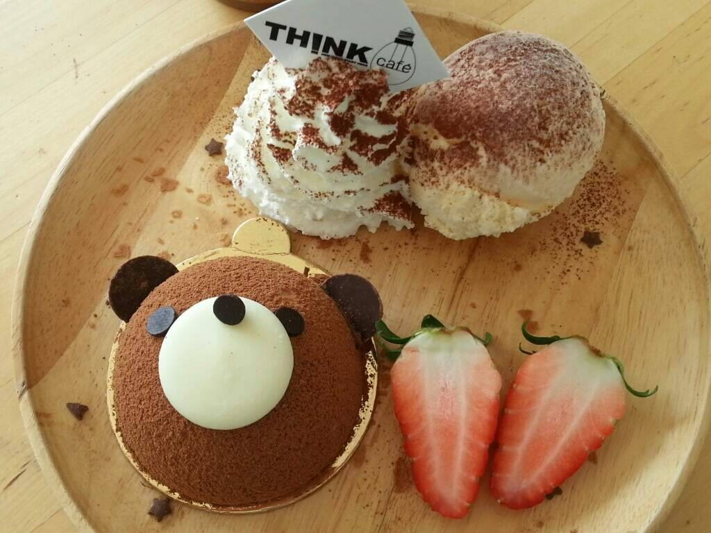 รีวิว THINK CAFE & EATERY เดอะบล๊อค ราชพฤกษ์ - ร้านเค้กน้องหมี