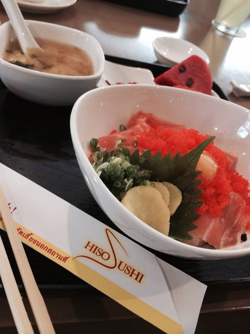 รีวิว Hiso Sushi Aroi Sushi - โปรโมชั่น มื้อกลางวัน 99 ต้องลอง