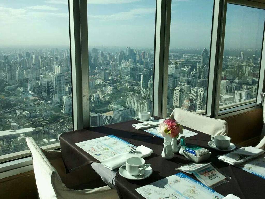 รีวิว Luxury Caravan Buffet Baiyoke Sky Hotel - รับแดดยามเช้า ที่ใบหยกสกาย