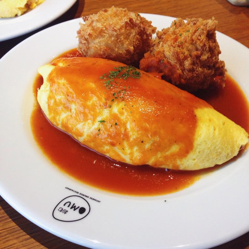 รีวิว Omu Japanese omurice & cafe เซ็นทรัลเวิลด์ - OMU - ข้าวห่อไข่ ...