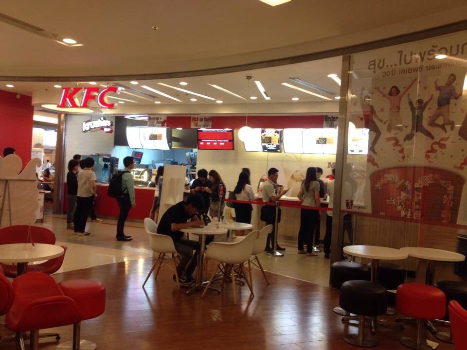 รีวิว KFC Central World ชั้น 6 - อร่อยเหนือคำบรรยายกับเมนูเบอร์เกอร์ ...