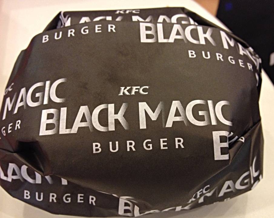 รีวิว KFC บิ๊กซีดอนเมือง - มาเพื่อ Black Magic Burger👍😋🍟🍗🍔