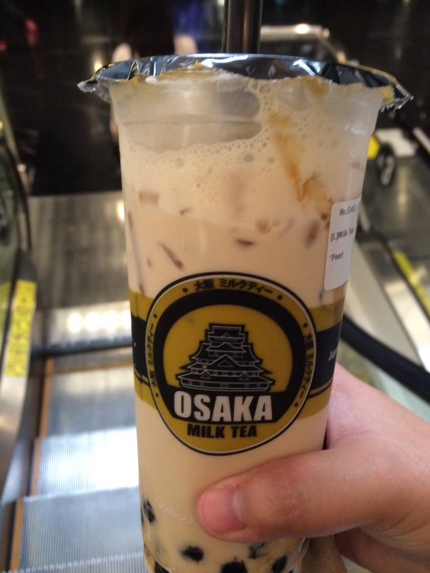รีวิว OSAKA MILK TEA สยามเซ็นเตอร์ - ชานมไข่มุกที่ใช้นมจากฮอกไกโดหอมมากก