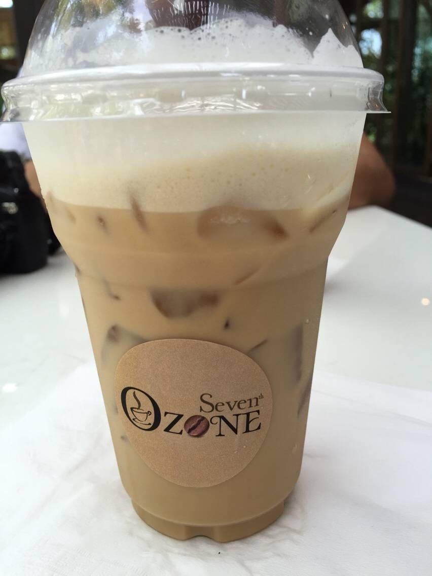 รีวิว Seven Ozone @ Flora Park - ร้านบรรยากาศดี กาแฟหวานไปนิดนึง