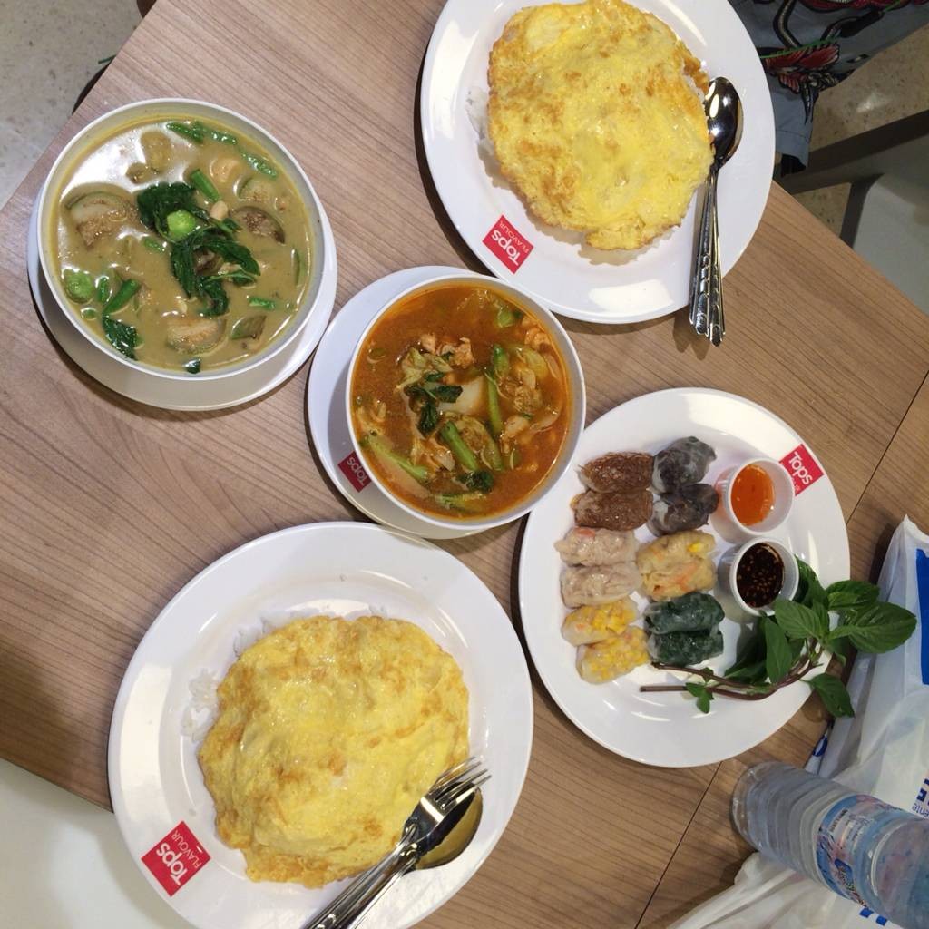 ร้าน Tops Market อาหารชุด โรบินสัน สมุทรปราการ | รีวิวร้านอาหาร
