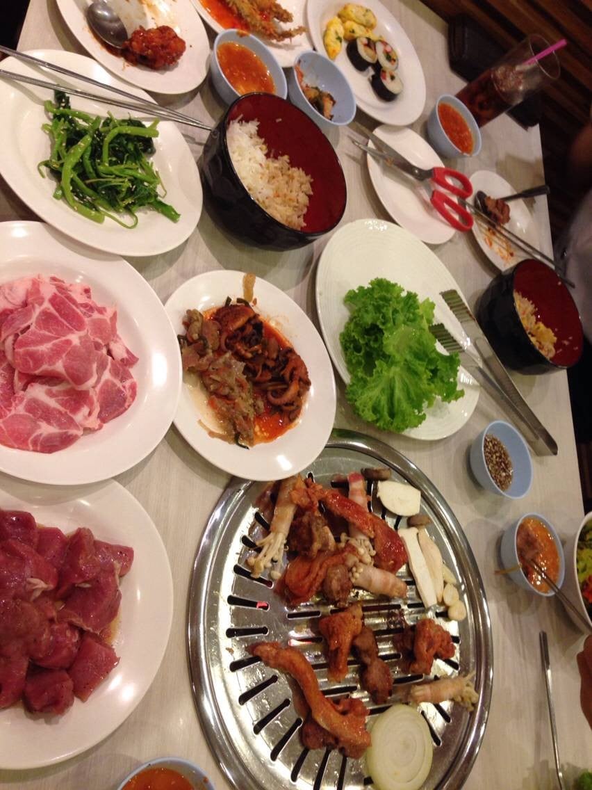 รีวิว Namsan Grill Korean BBQ & Buffet แมกซ์แวลู นวมินทร์ 74 - ปิ้งย่าง ...