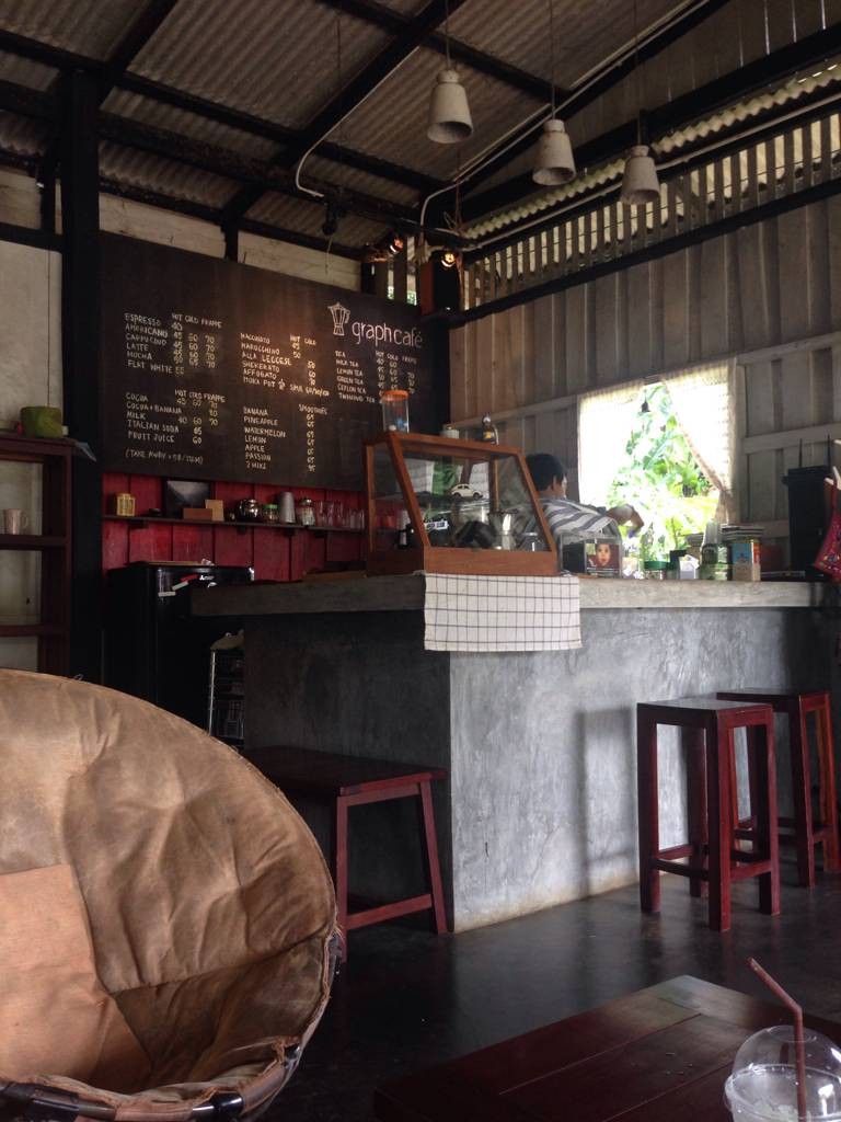รีวิว Graph Cafe - บรรยากาศชิลดี