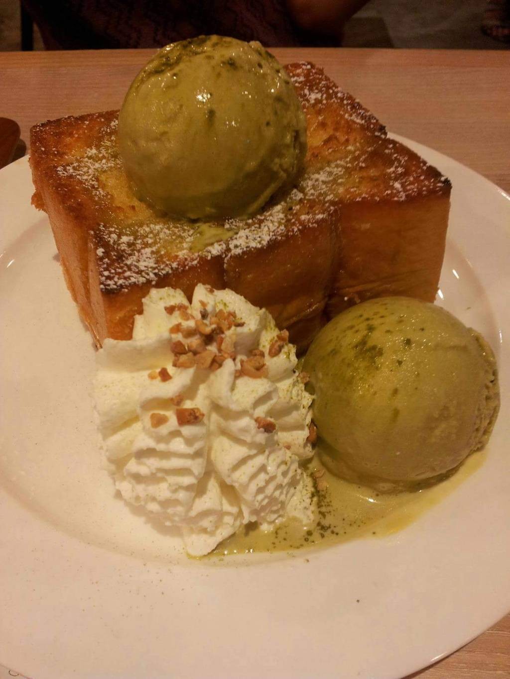 รีวิว After You Dessert Cafe ชั้น2 สีลม คอมเพล็กซ์ - Toast ตัวขนมปังหนา ...