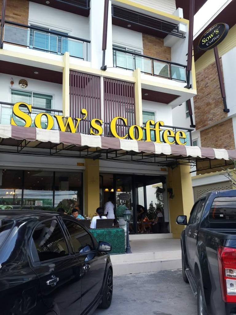 รีวิว Sow’s Coffee สยามธารามันตรา - ร้านสวยดี กาแฟ เค้ก สมราคา - Wongnai