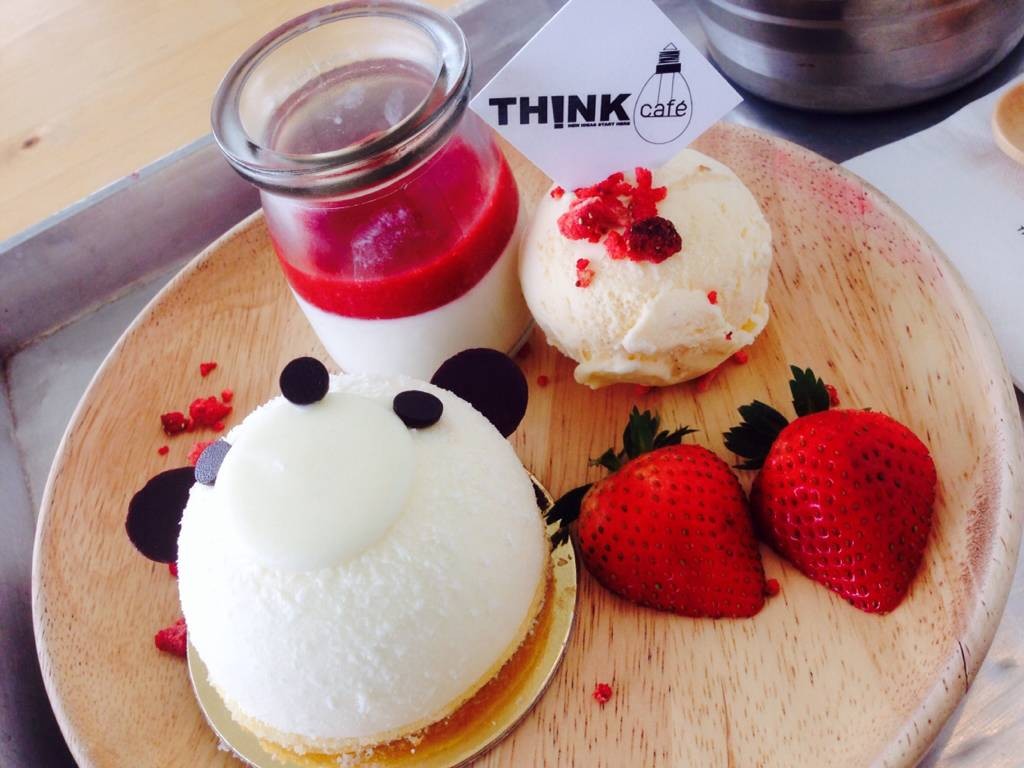 รีวิว THINK CAFE & EATERY เดอะบล๊อค ราชพฤกษ์ - มาทานขนมน้องหมี กับ ...