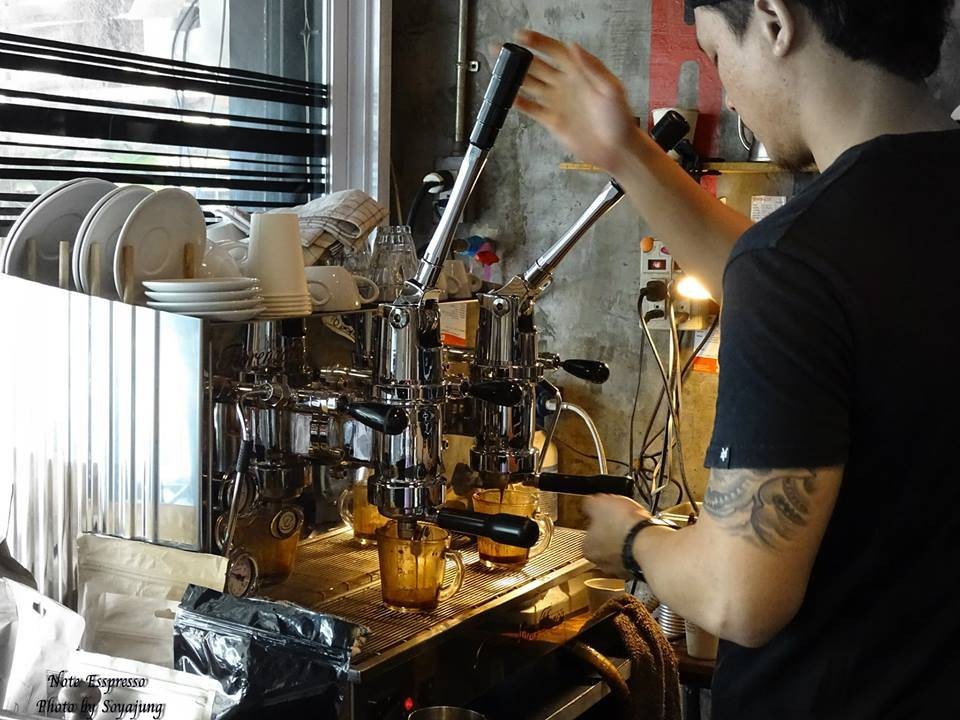 รีวิว Note Espresso คูเมือง - Espresso Yourself @ Note Espresso Cafe' คุณภาพเทียบชั้นRistr8to ...