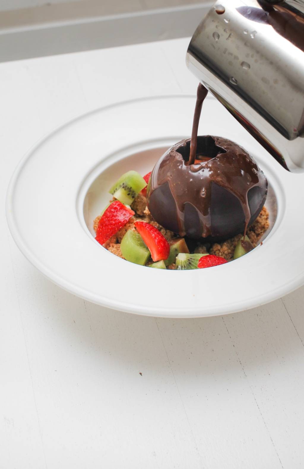 รีวิว Tea Time - Chocolate Sphere - Wongnai