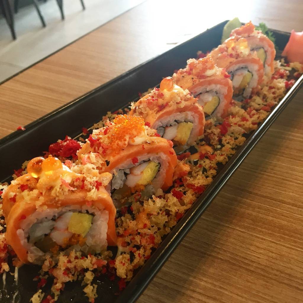 รีวิว Teppan Sushi&grill อยุธยา ซิตี้ พาร์ค - โรลอร่อยค่ะ