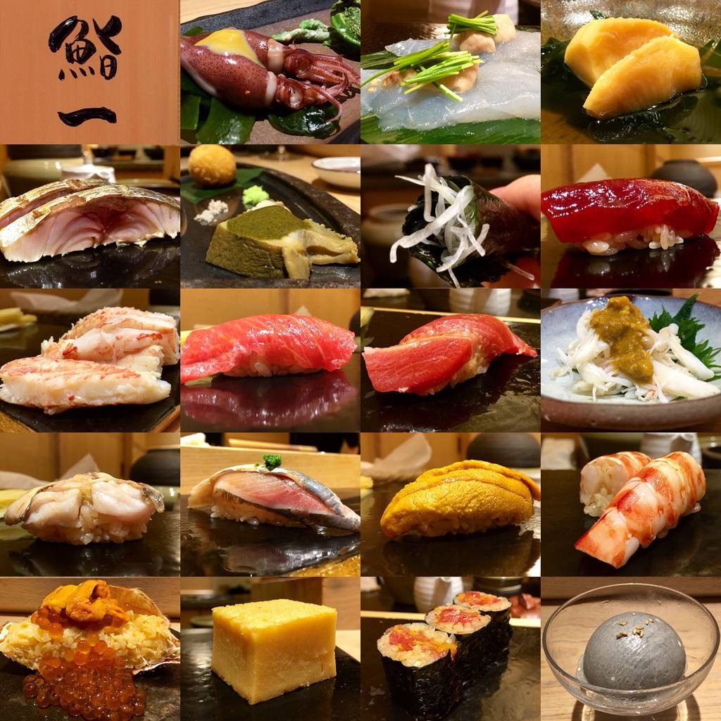 รีวิว Ginza Sushi Ichi - Sushi Ichi Course : Executive Chef's choice