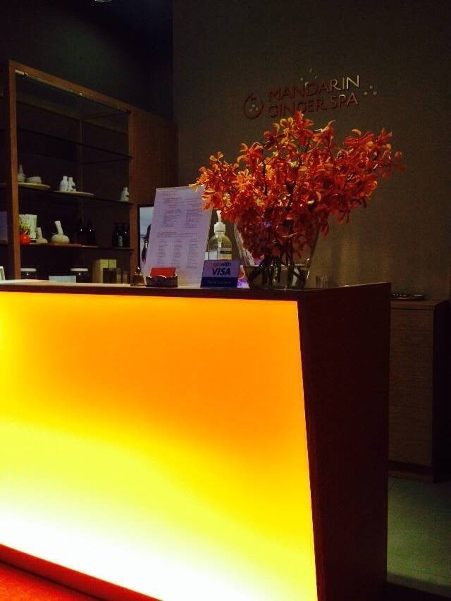 รีวิว Mandarin Ginger Spa - very love ginger tea! ;)