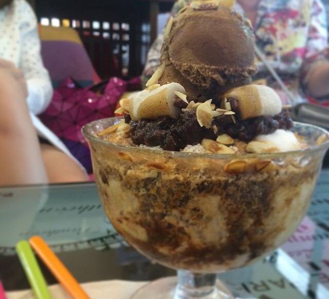 รีวิว Full Moon Bakery House Korean Town - อะฮ้าาาา!!! น้ำแข็งงงไสสสสส~