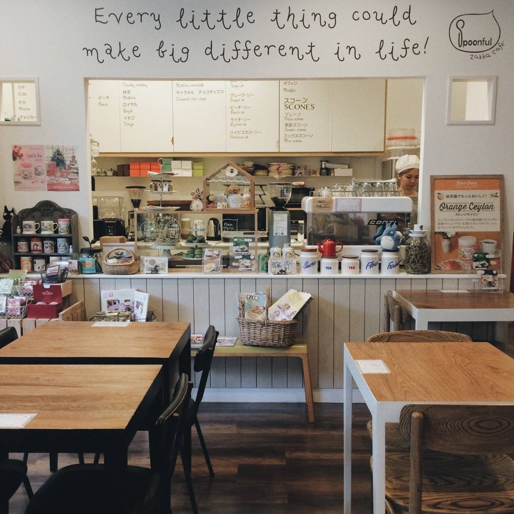 รีวิว Spoonful Zakka Cafe - Japanese minimal cafe.