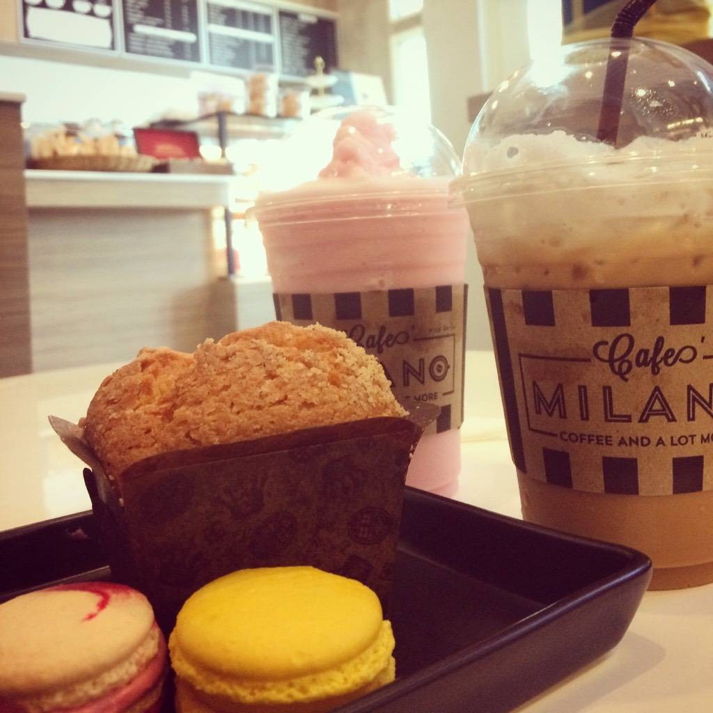 รีวิว Milano Cafe' - ร้านเปิดใหม่อยู่ตรงสวนไอเพลสมีเครื่องดื่มเบเกอรี่ ...