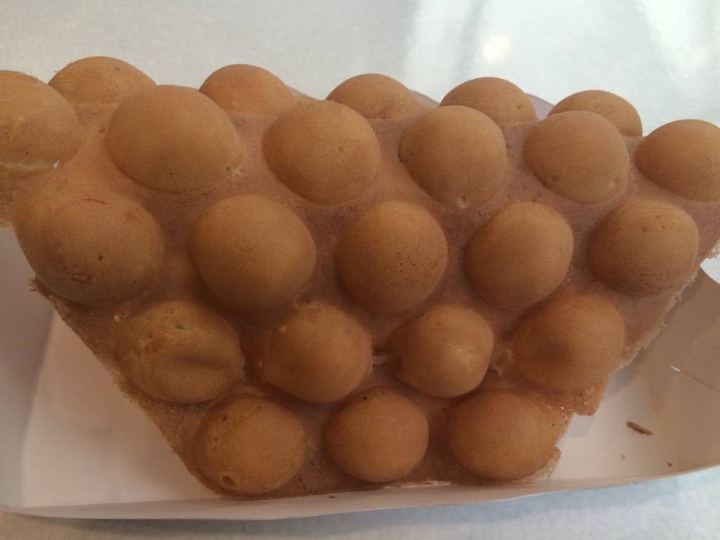 รีวิว Egg-E-Egg-Egg The Scene - วาฟเฟิลฮ่องกง ร้านนี้กรอบอร่อยนะ