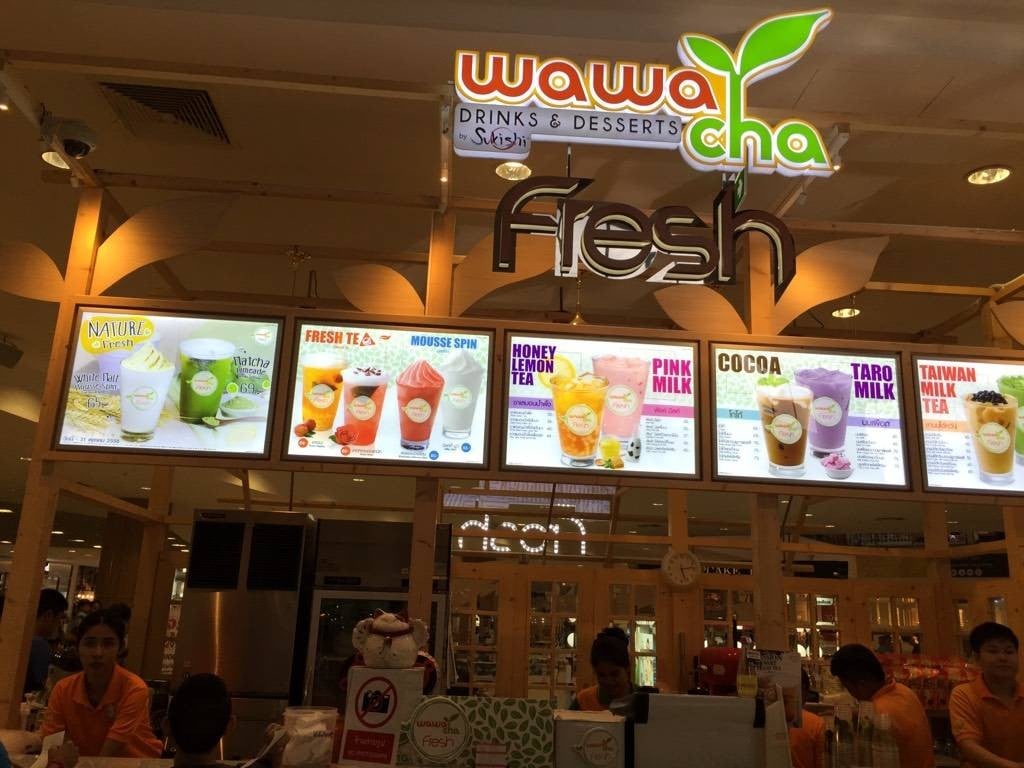 รีวิว Wawa Cha Mega Bangna - ชาหวานน้อย น่าจะอ้วนน้อยนะ หุหุ