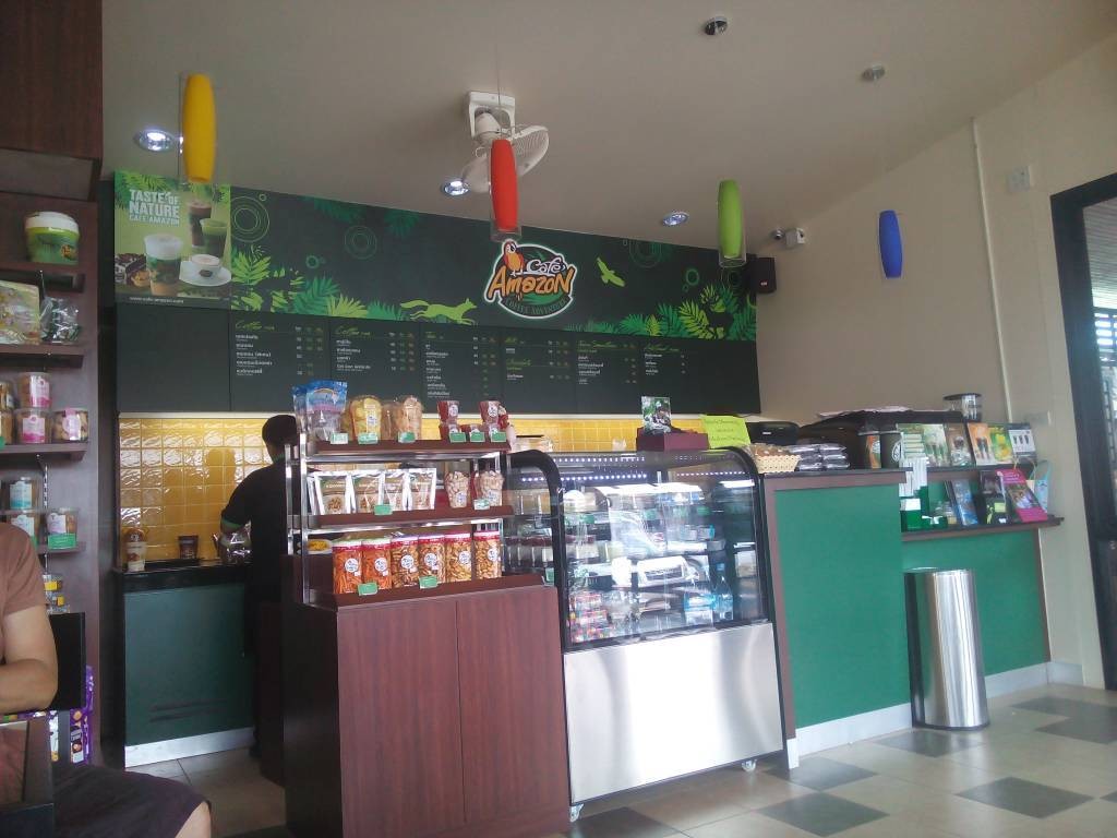 รีวิว Café Amazon - DD1326 ปตท.หจก.เลาปิโตรเลียม - ร้านใหม่..แต่บรรยากาศเดิมๆ