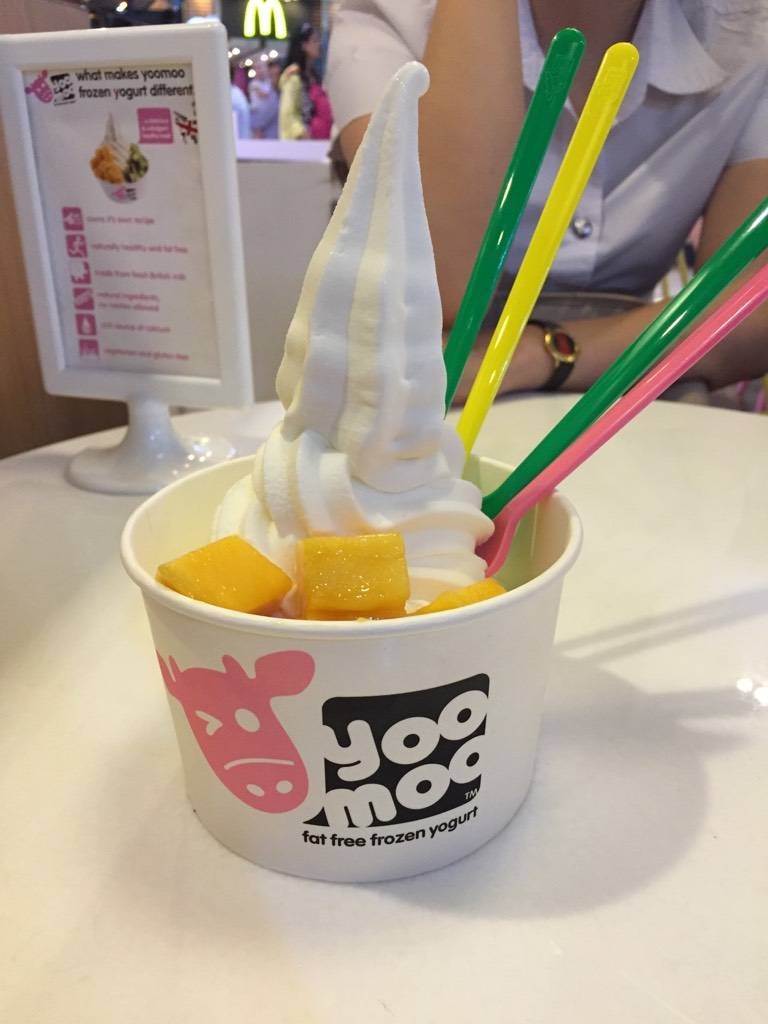รีวิว Yoomoo frozen yogurt สยามพารากอน - ไอติมคนผอม - Wongnai