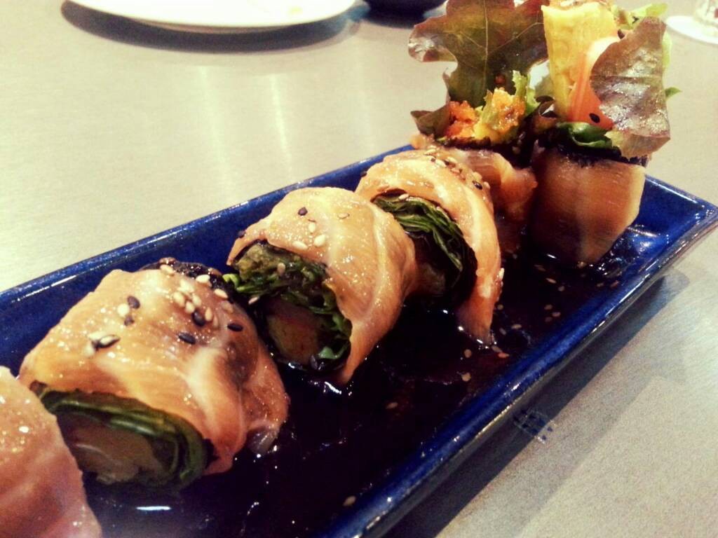 รีวิว Star Chefs Maki Champion Terminal 21 - salmon tataki กับ มากิ ...