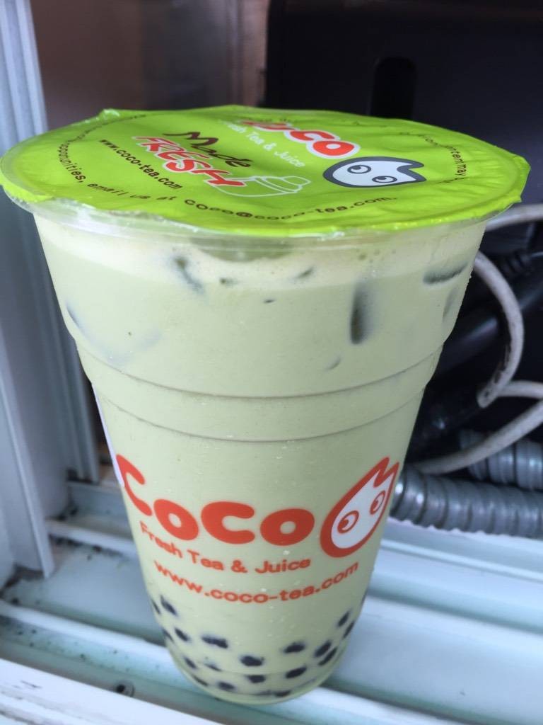 รีวิว CoCo Fresh Tea & Juice อนุสาวรีย์ชัยสมรภูมิ - ชานมมัจฉะไข่มุก ...