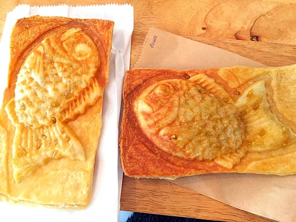 รีวิว MARO NO OCHA - ครัวซองปลา ไส้ถั่วแดง