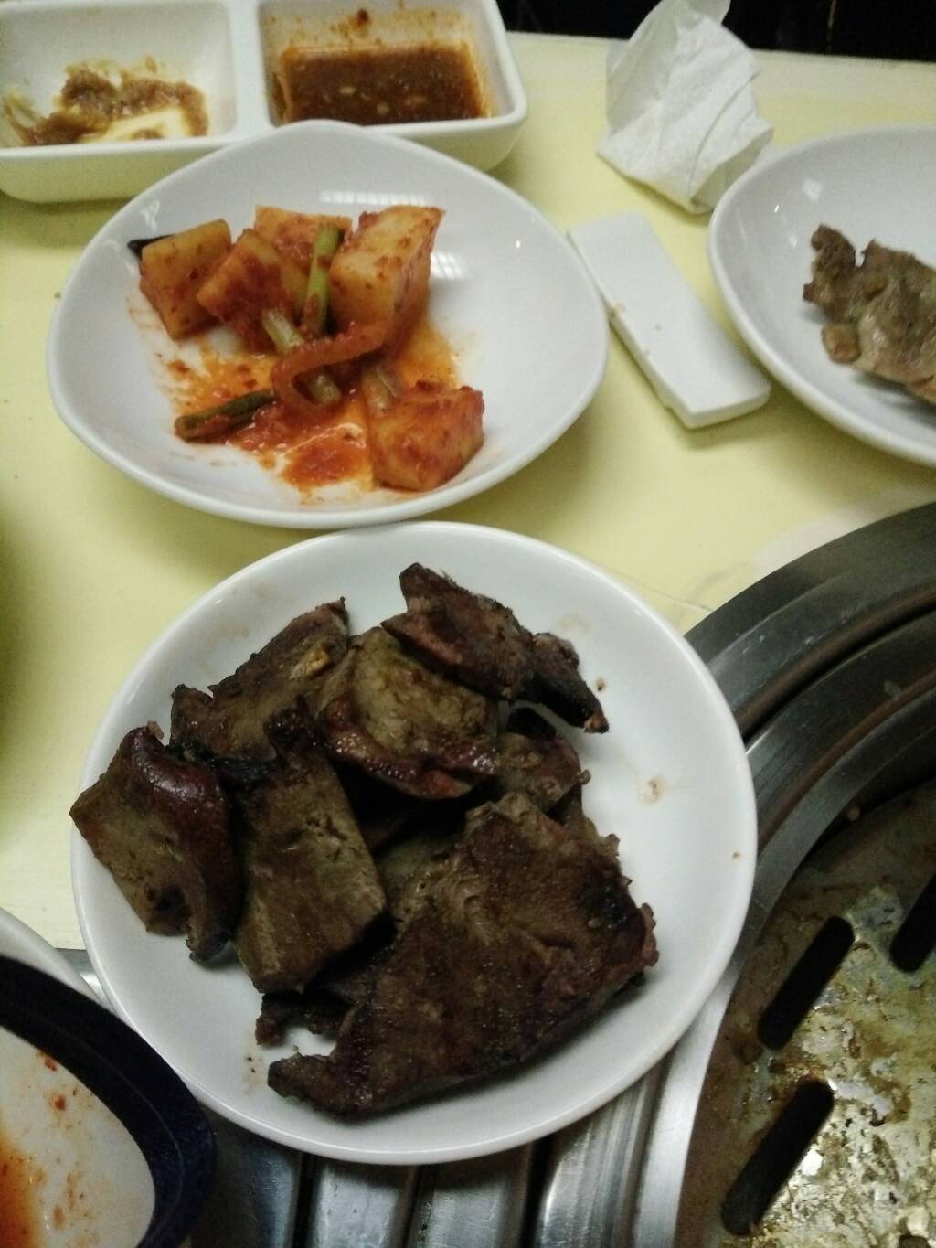 รีวิว Han Kook Kwan - อาหารเกาหลี เครื่องเคียงเยอะมาก