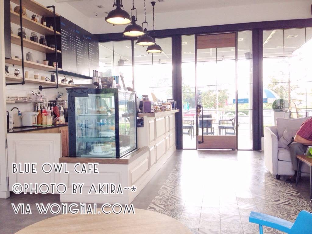 รีวิว Blue Owl Cafe - ร้านนกฮูกน่ารัก ภายในศูนย์บริการรถยนต์ฮอนด้าราชพฤกษ์