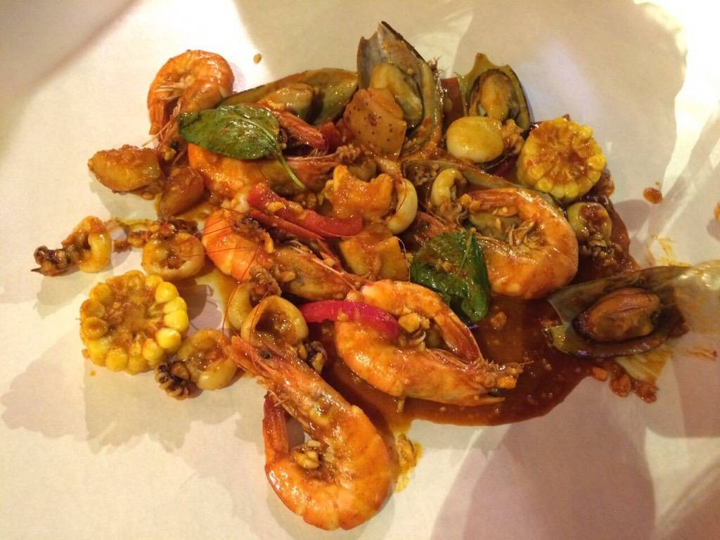 รีวิว Holy Shrimp จ๊อดแฟร์แดนเนรมิต - กุ้งถัง สุดดัง