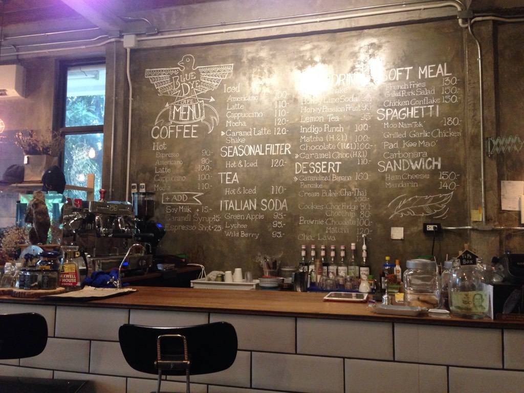 รีวิว Blue Dye Cafe Sukhumvit 36 - • ร้านเล็กๆบรรยากาศสบายๆใกล้btsทอง ...