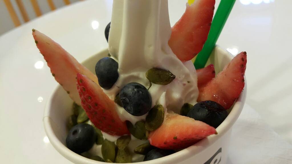รีวิว Yoomoo frozen yogurt สยามพารากอน - Tasty but Pricey
