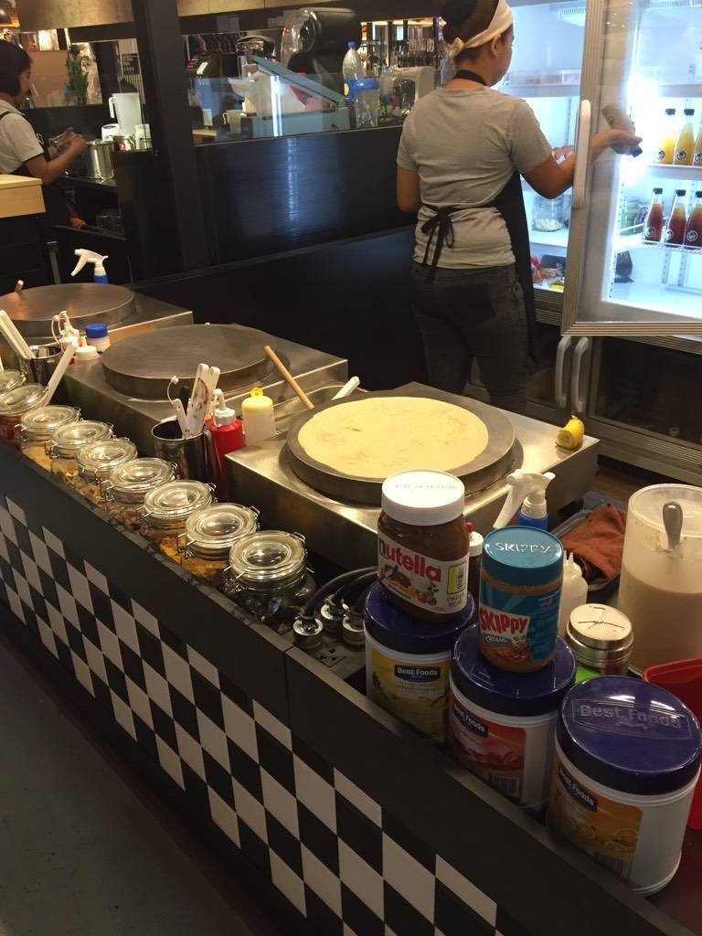 รีวิว Mr. Crepe The Street รัชดา - crispy crepe