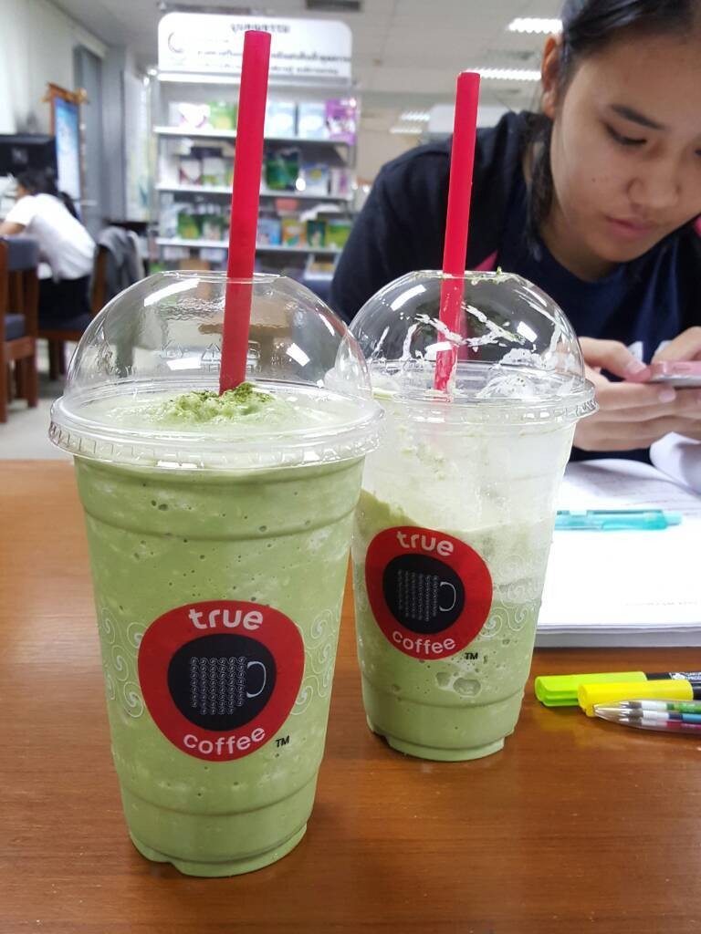รีวิว True Coffee หอสมุดมหาวิทยาลัยเชียงใหม่ - ร้านกาแฟในห้องสมุด - Wongnai