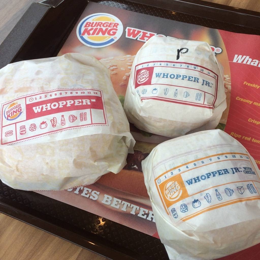 Whopper VS Whopper Jr. ร้าน Burger King บางจาก รามอินทรา กม. 6.5