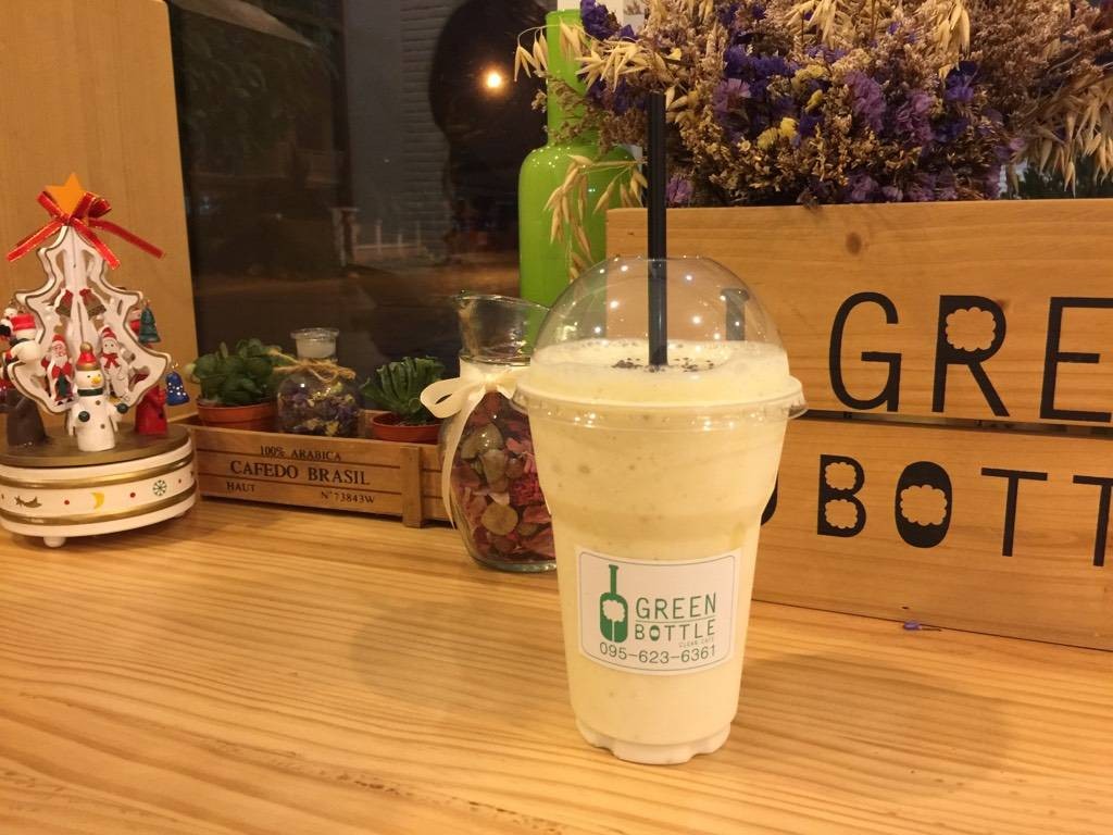 รีวิว Green Bottle Clean Cafe - สำหรับคนที่กำลังมองหาเครื่องดื่มที่ดี ...