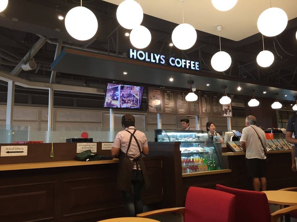 รีวิว Hollys Coffee MBK มาบุญครองเซ็นเตอร์ - แข็งไสเกาหลี อร่อยฟิน