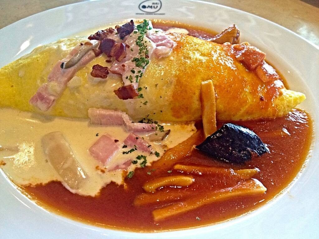รีวิว Omu Japanese omurice & cafe เซ็นทรัลเวิลด์ - ข้าวห่อไข่ อร่อย ฟิน ...