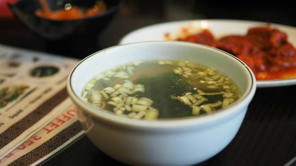 น้ำซุป ร้าน Sam Poong