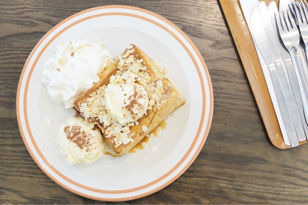 รีวิว Sweet Garden - volcano pancake เมนูที่ควรลองค่า