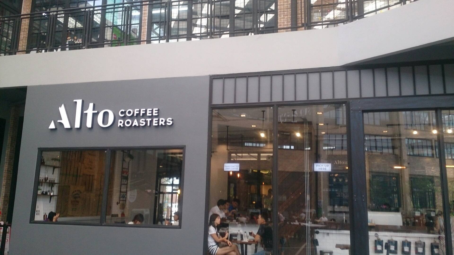 รีวิว Alto Coffee Roasters สวนเพลิน มาเก็ต พระราม 4 - Alto...มาจิบ☕☕☕