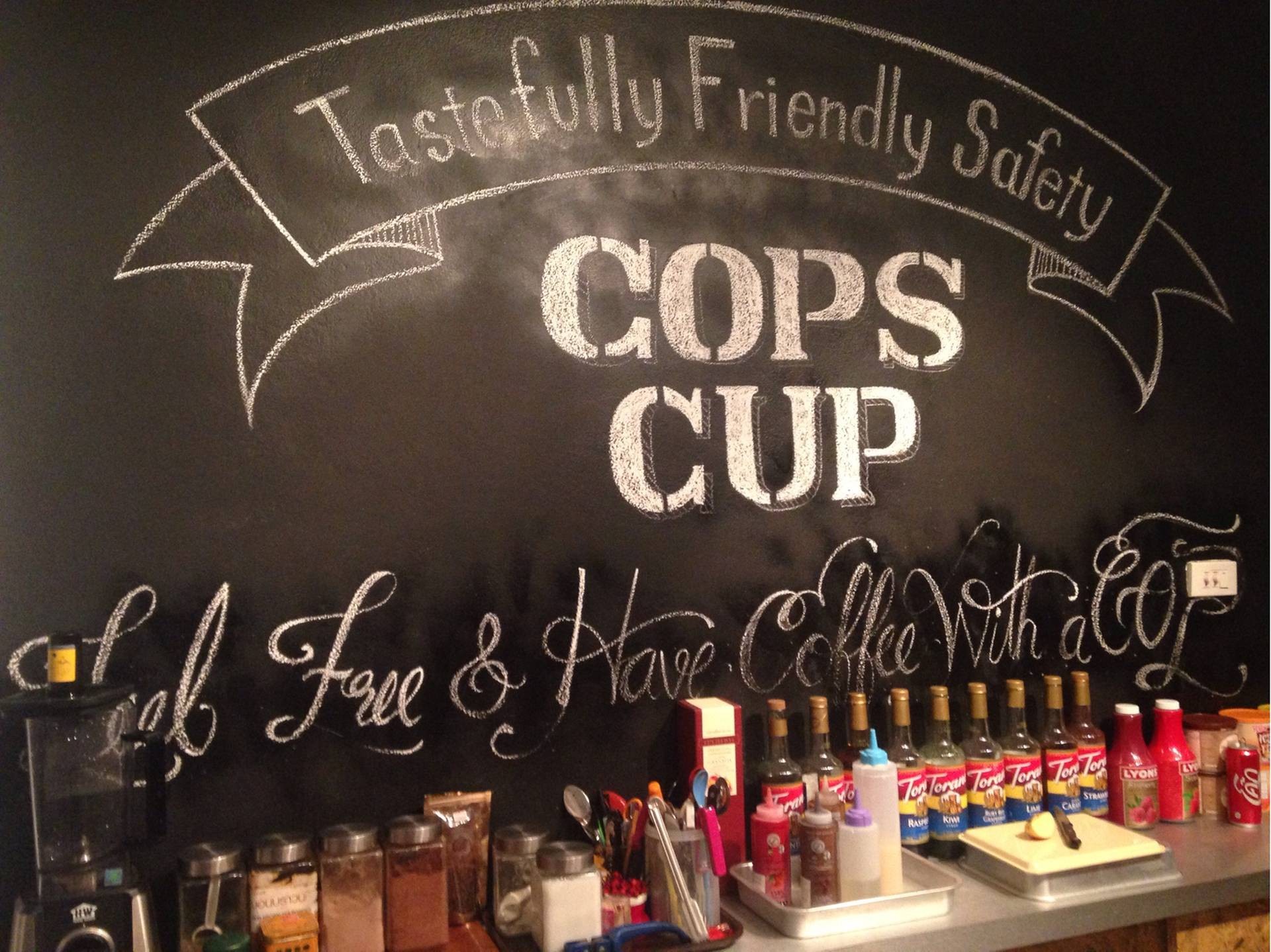 รีวิว Cops Cup - อร่อย สะอาด เจ้าของร้านใจดีมาก